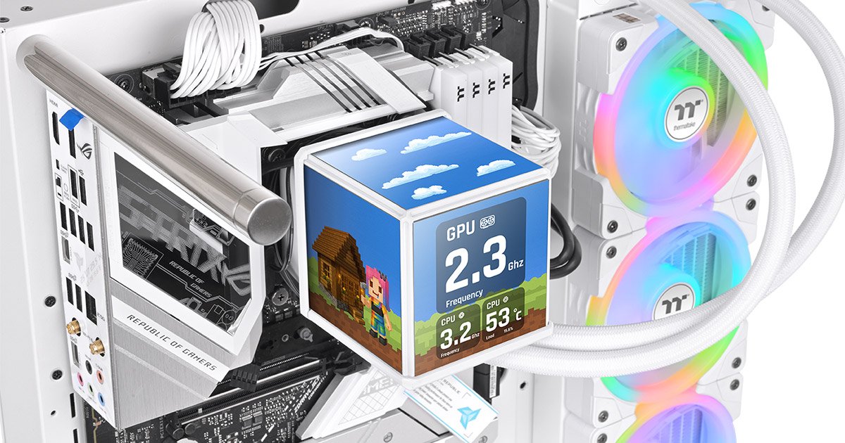 Thermaltake社製「MINECUBE Ultra ARGB Sync」シリーズ、「TT Sync V2 Controller」および ...