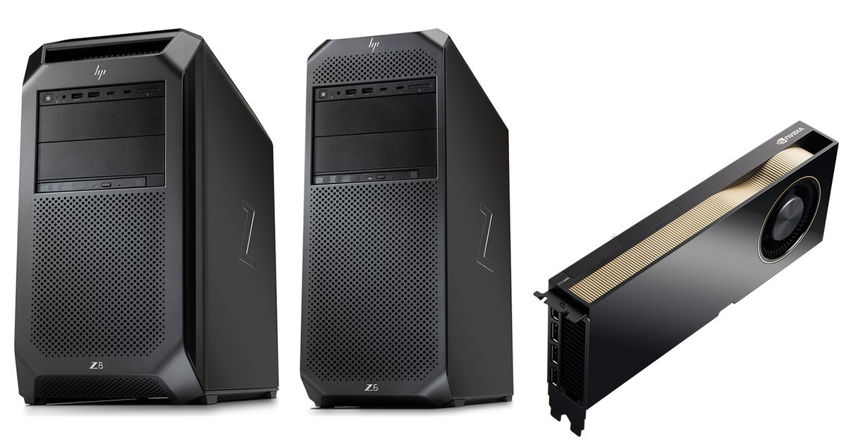 VR/DCC及びディープラーニング向けのアスク推奨モデルとして、NVIDIA RTX A6000を搭載したHP社製ワークステーションを発売 ...