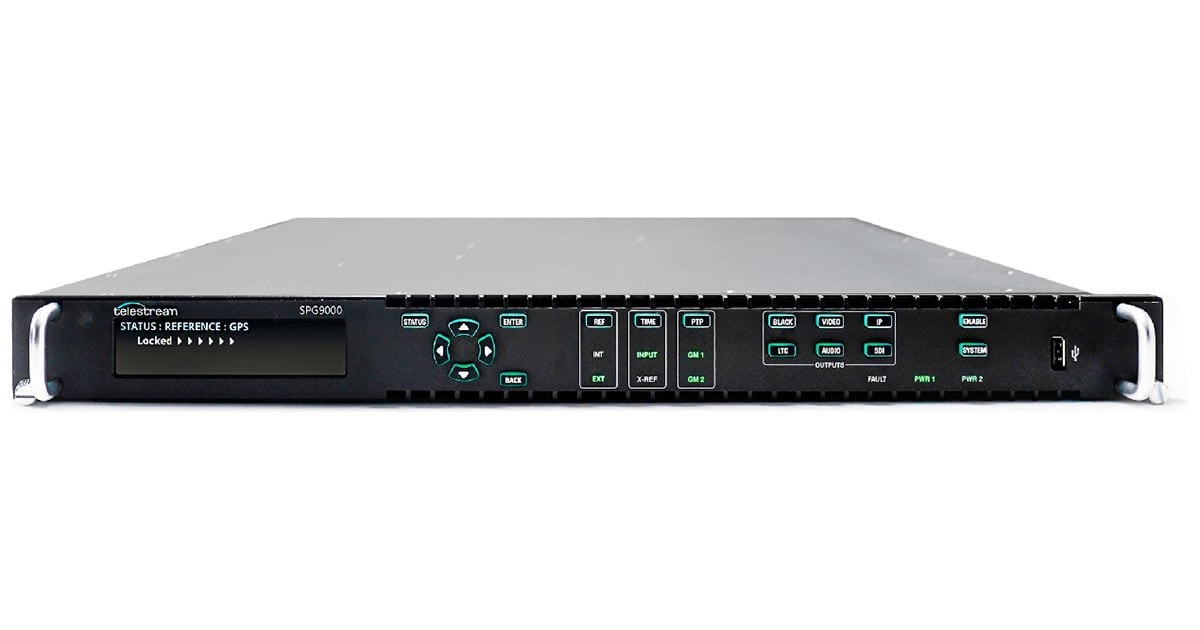 Telestream社、タイミングおよびリファレンスシステム「SPG9000」を発表 | 株式会社アスク
