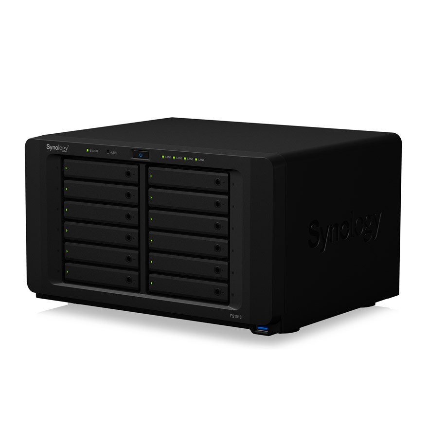 FlashStation FS1018 | Synology ビジネス向け 12ベイオールインワンNASキット | 株式会社アスク