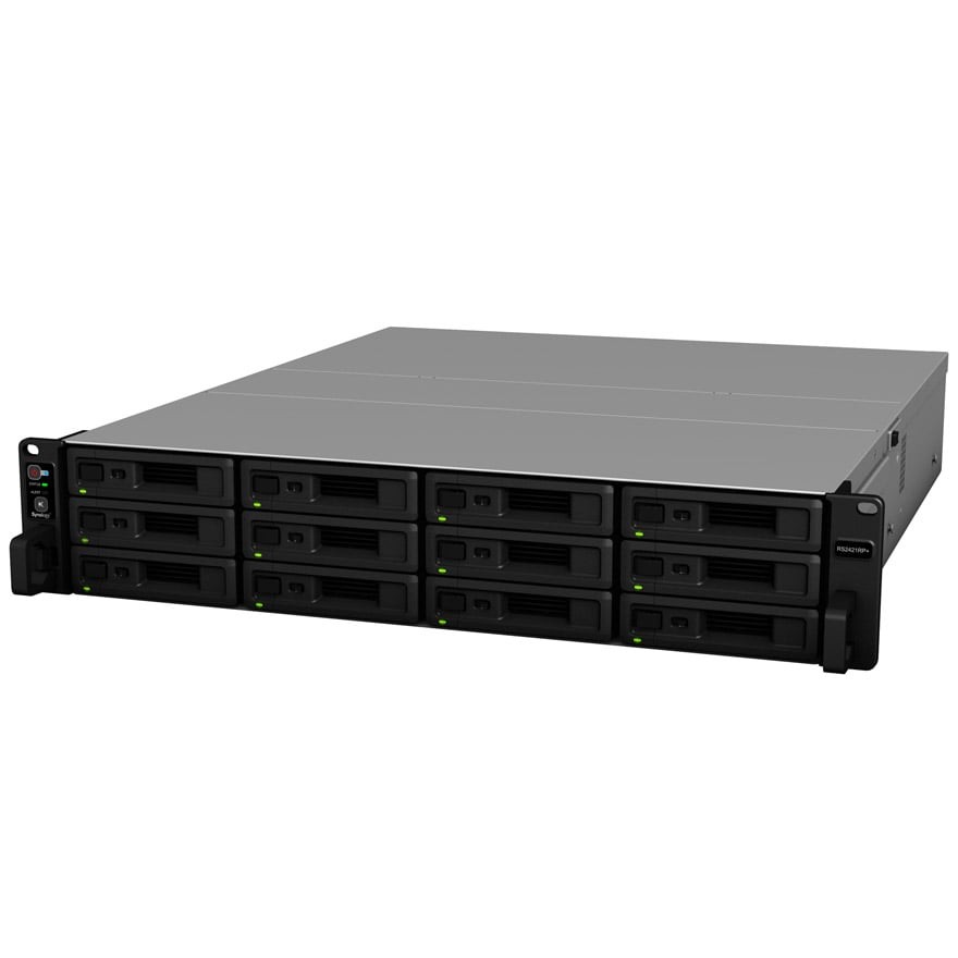 RackStation RS2421+/RS2421RP+ | Synology ビジネス向け 2UオールインワンNASストレージキット ...