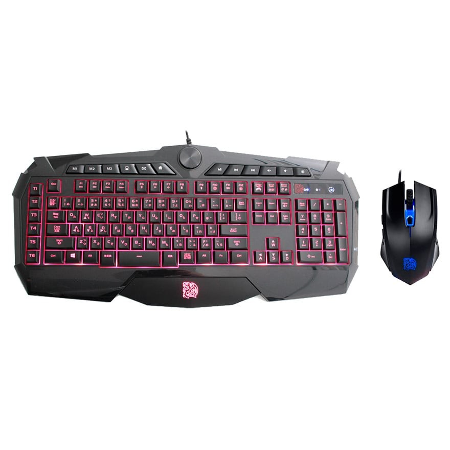 Challenger Prime RGB Combo | Tt eSPORTS ゲーミングキーボード・マウスセット | 株式会社アスク